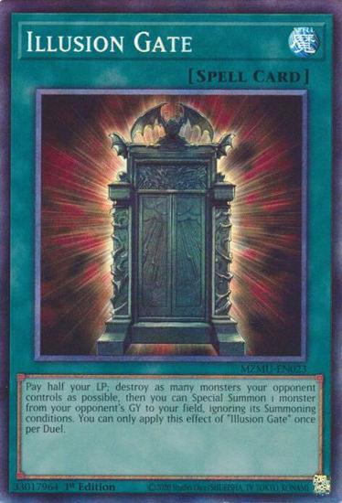 Illusion Gate - MZMU-EN023 - Collector's Rare 1st Edition