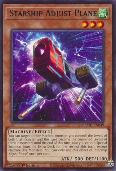 Starship Adjust Plane - MZMU-EN049 - Rare 1st Edition
