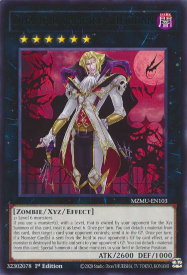 Dhampir Vampire Sheridan - MZMU-EN103 - Rare 1st Edition