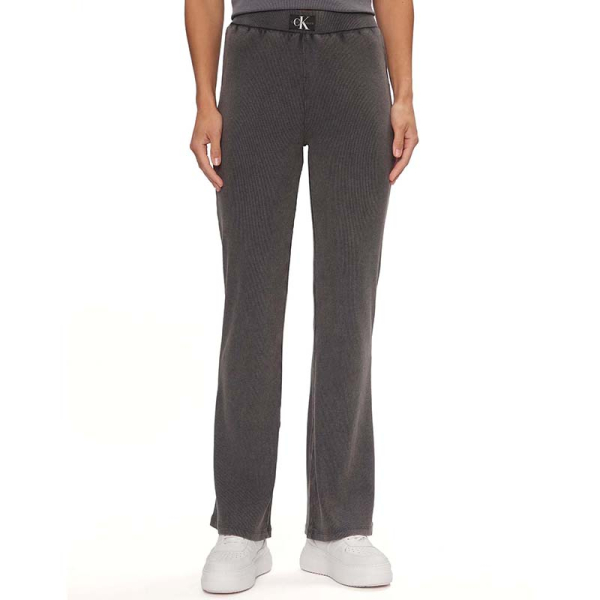 ZENSKE CALVIN KLEIN DONJI DEO TRENERKE WASHED RIB WOVEN LABELPANT