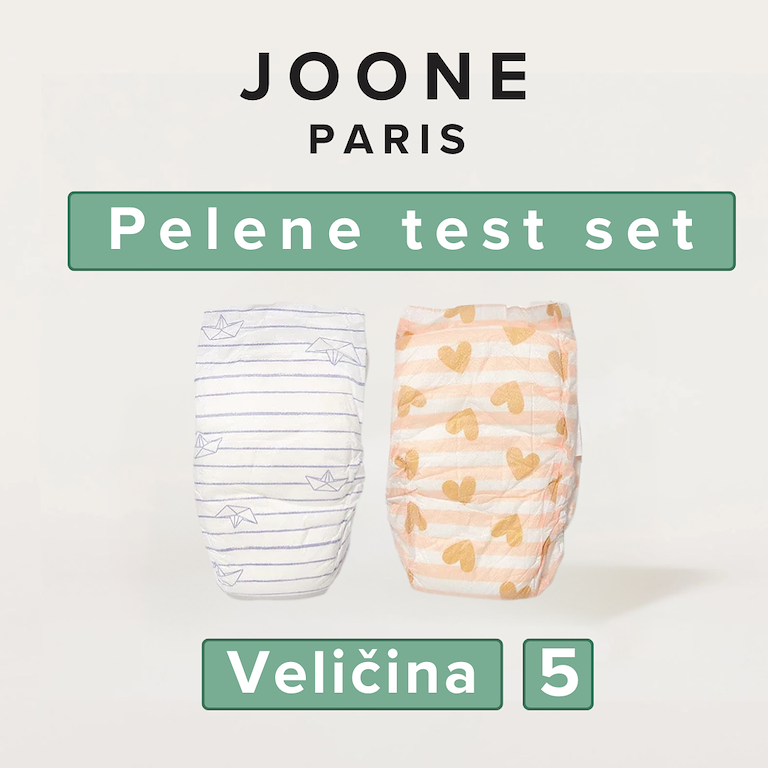 Joone Paris Iconic pelene TEST SET veličina 5