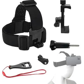 5-IN-1 ACTION CAMERA ACCESSORIES KIT WITH PHONE HOLDER