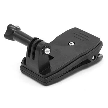 BACKPACK 360° CLIP MOUNT FOR GOPRO CAMERAS G154 - BLACK
