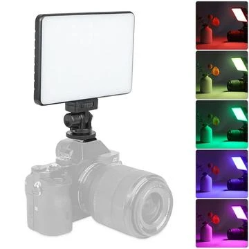 VLOGLITE PAD192RGB LED CAMERA FILL LIGHT RGB FULL COLOR PORTABLE PHOTOGRAPHY LIGHTING FOR DSLR CAMERA GOPRO