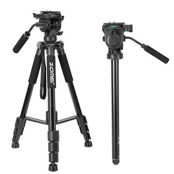 ZOMEI Q310 2-IN-1 TRIPOD / MONOPOD STAND - BLACK