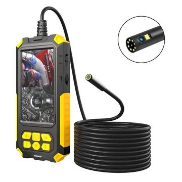 P50 5M HARD WIRE PORTABLE 4.5 INCH SCREEN INDUSTRIAL PIPE ENDOSCOPE HD 5.5MM DUAL LENS IP68 WATERPROOF INSPECTION CAMERA