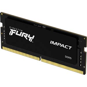 KINGSTON SODIMM DDR5 16GB 6000MT/s KF560S38IB-16 FURY Impact Black XMP