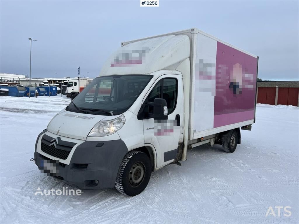 Citroen JUMPER 160 Box truck with tail lift kamion furgon < 3.5t