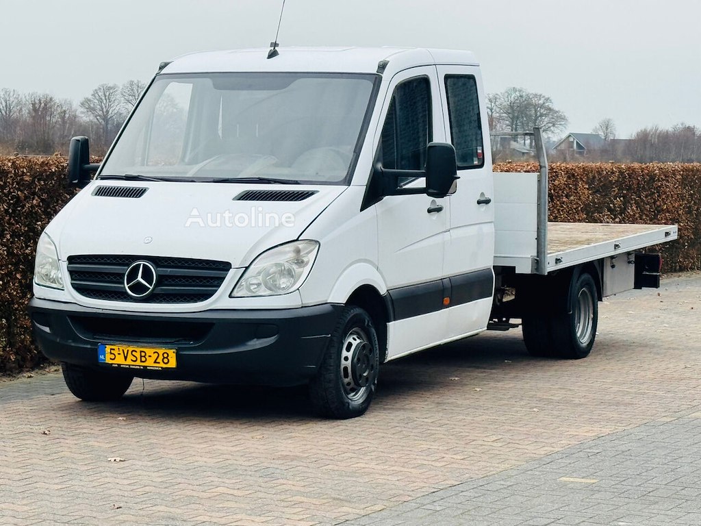 Mercedes-Benz Sprinter 516 CDI AIRCO DUBBEL CABINE kamion s ravnom platformom < 3.5t