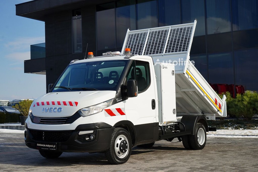 IVECO DAILY 35-160 / WYWROTKA TYLNOZSYPOWA / BLOKADA MOSTU / BLIŹNIAK kamion kiper < 3.5t