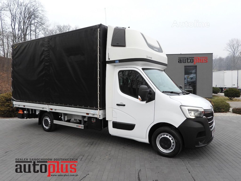 Renault MASTER TARPAULIN LIFT 9 PALLETS WEBASTO CRUISE CONTROL LED LIGHT kamion s ceradom < 3.5t