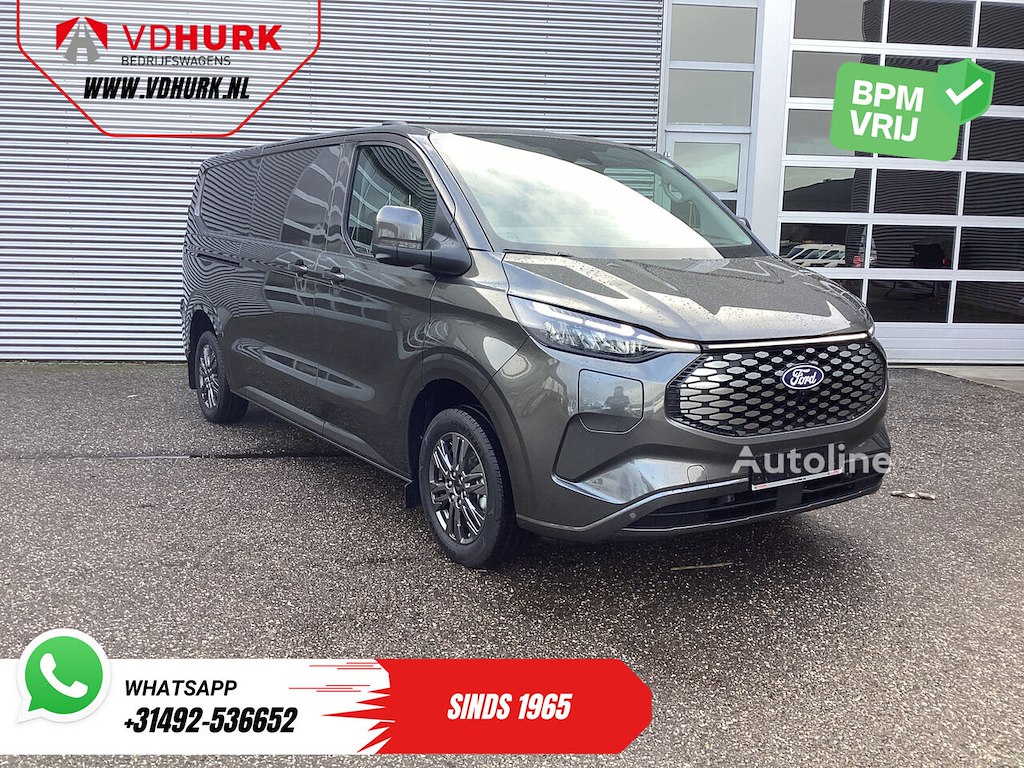Ford E-Transit Custom 340 71 kWh 218 pk 340 km WLTP L2 Limited 2x Ele minibus furgon