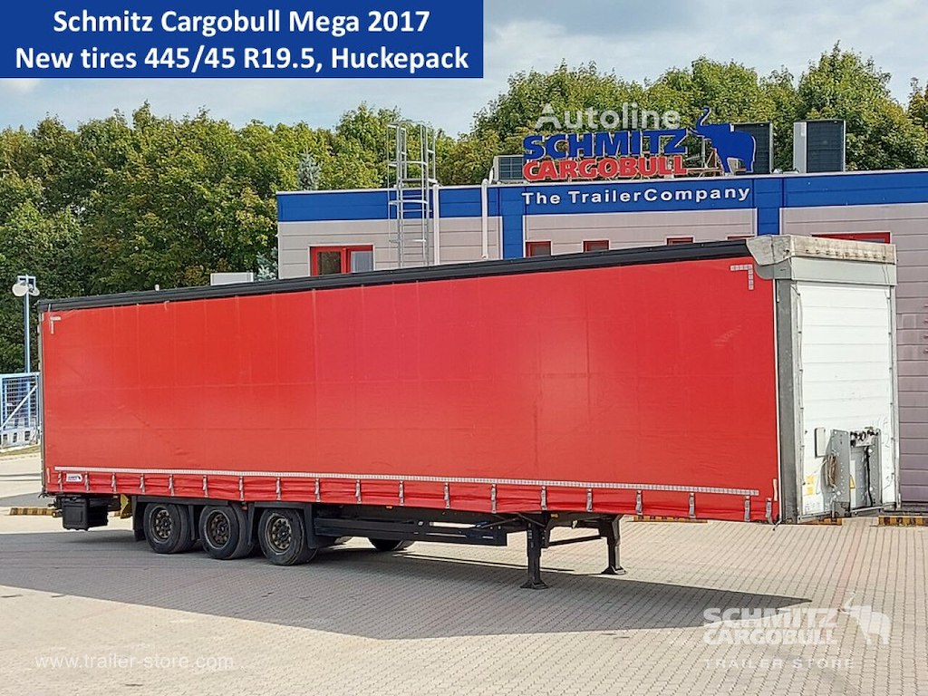 Schmitz Cargobull Curtainsider Mega poluprikolica sa kliznom ceradom