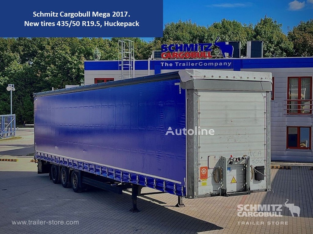 Schmitz Cargobull Curtainsider Mega poluprikolica sa kliznom ceradom