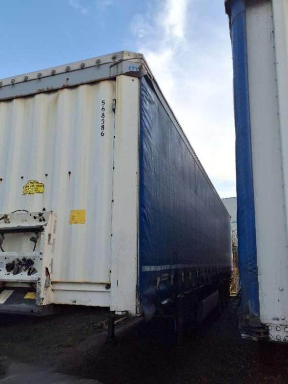 Krone Trailer Curtainsider Sliding Roof + Side Boards Straight poluprikolica sa kliznom ceradom