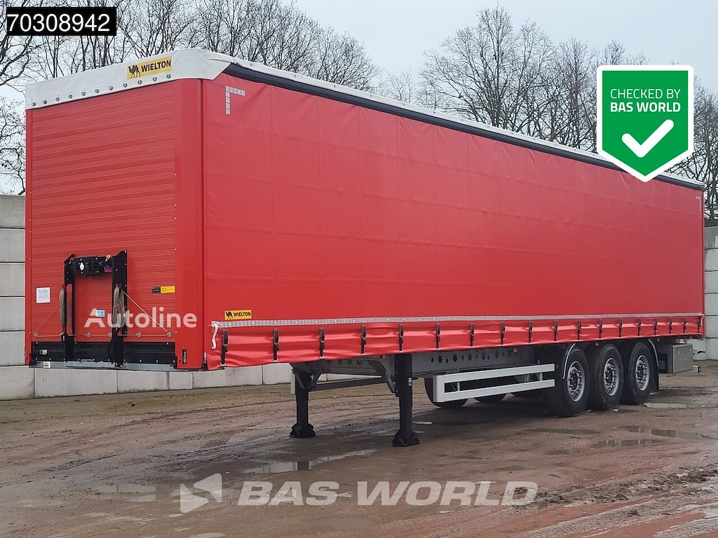 Wielton NS-3 3 axles NEW TUV 06/26 poluprikolica sa kliznom ceradom