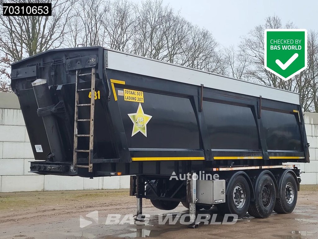 GS Meppel TUV 09/26 Lifting Axle 31m3 poluprikolica kipera