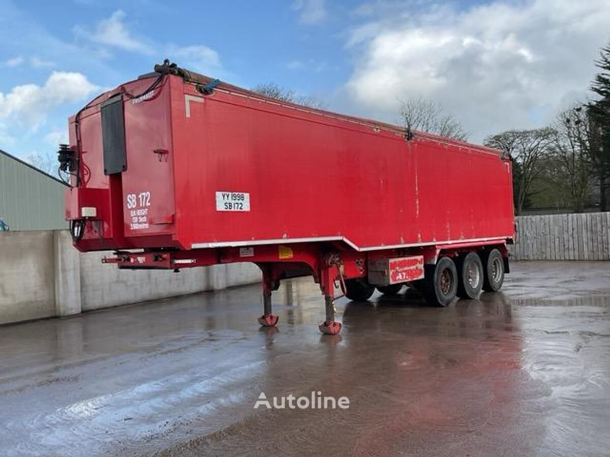 Fruehauf Tri Axle Plank Side Tipping Trailer. Choice poluprikolica kipera