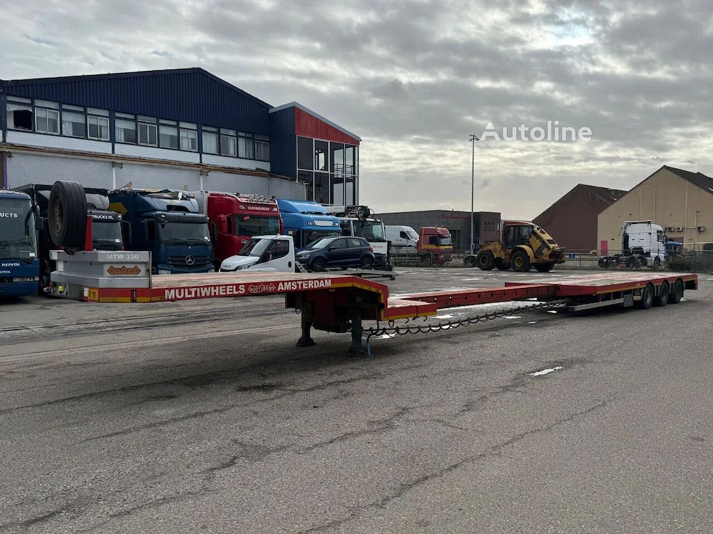 Nooteboom 3 AXLE LAST AXLE STEERING, 6,8 M EXTENDABLE poluprikolica sa niskom platformom