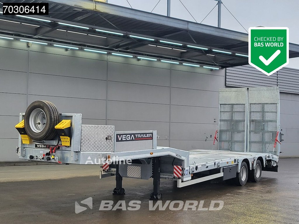 Nova Vega 2 Axle Lowbed 2 axles NEW 2 Axle Lowbed Ramps poluprikolica sa niskom platformom