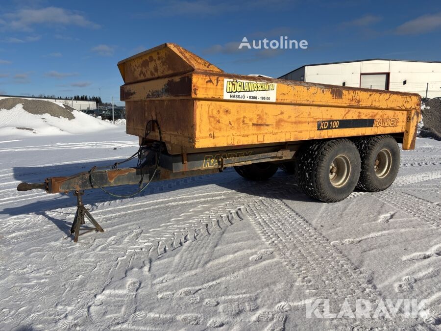 Prodaje se Randex XD100 prikolicu kiper na aukciji