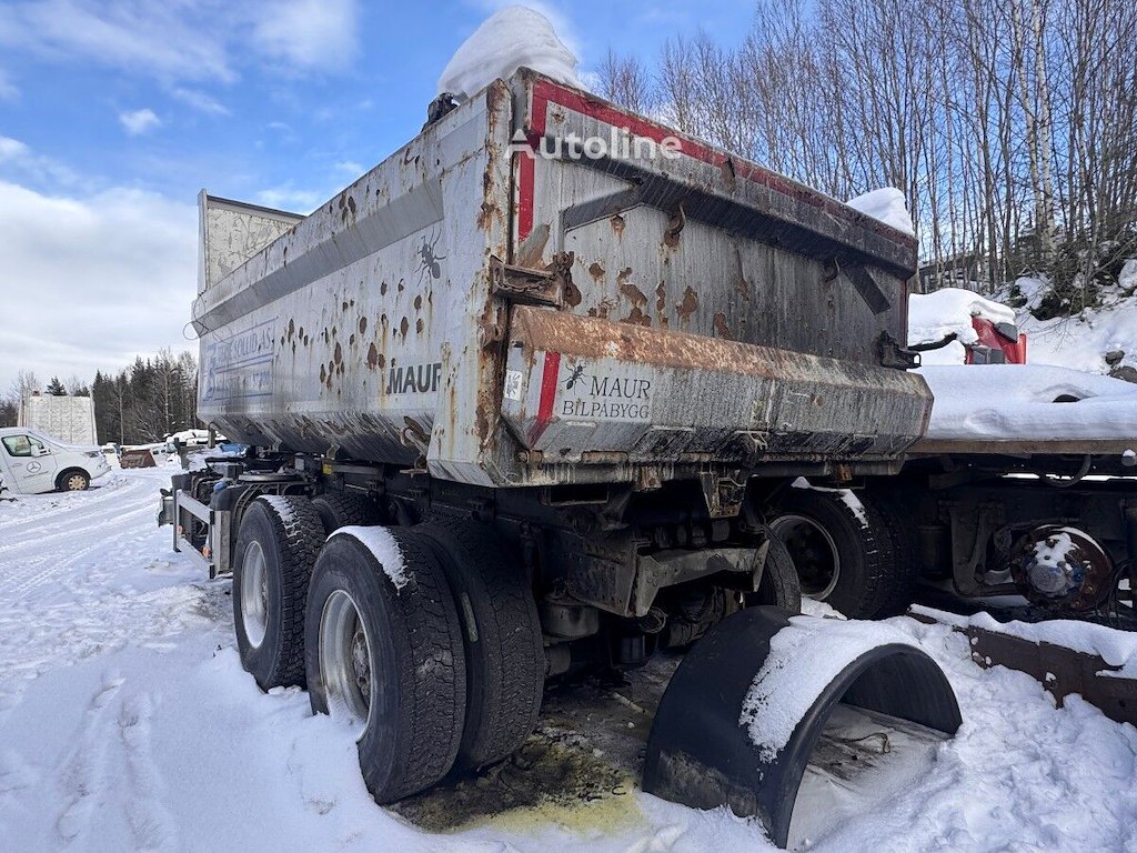 Prodaje se Maur Bilpåbygg Andre Maur Bilpåbygg Dumperkasse /m tippramme - brannskadet prikolicu kiper na aukciji