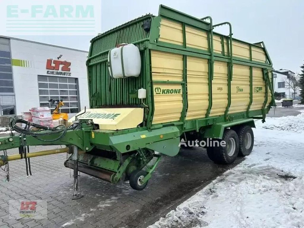 Krone gebr. titan 6/48 gl ladewagen prikolica platforma