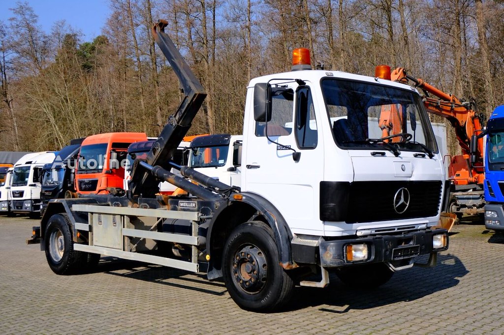 Mercedes-Benz SK 1622 BB V8-Abroller-MEILLER,Orig.Km,AHK kiper