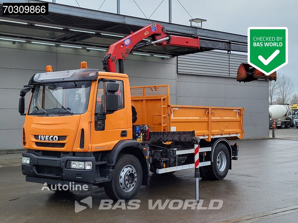 IVECO Eurocargo 190EL25 Eurocargo 4X2 LOW Mileage! HMF 1035-K2 Crane 7 kiper