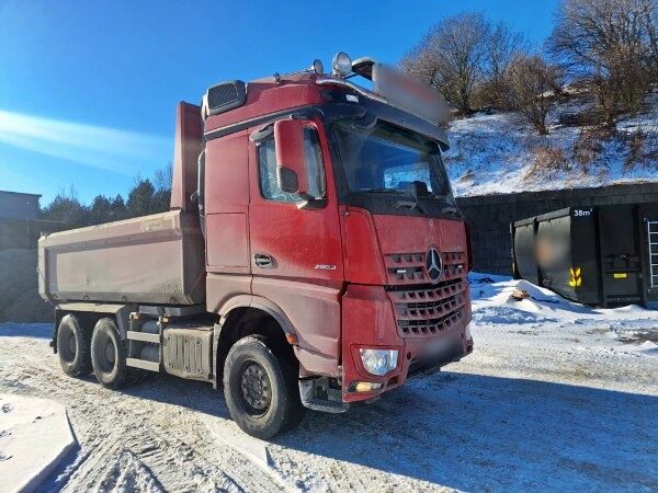 Mercedes-Benz AROCS 2663 *6x4 *RETARDER *HUB REDUCT. *HEATED BOX *VBG kiper