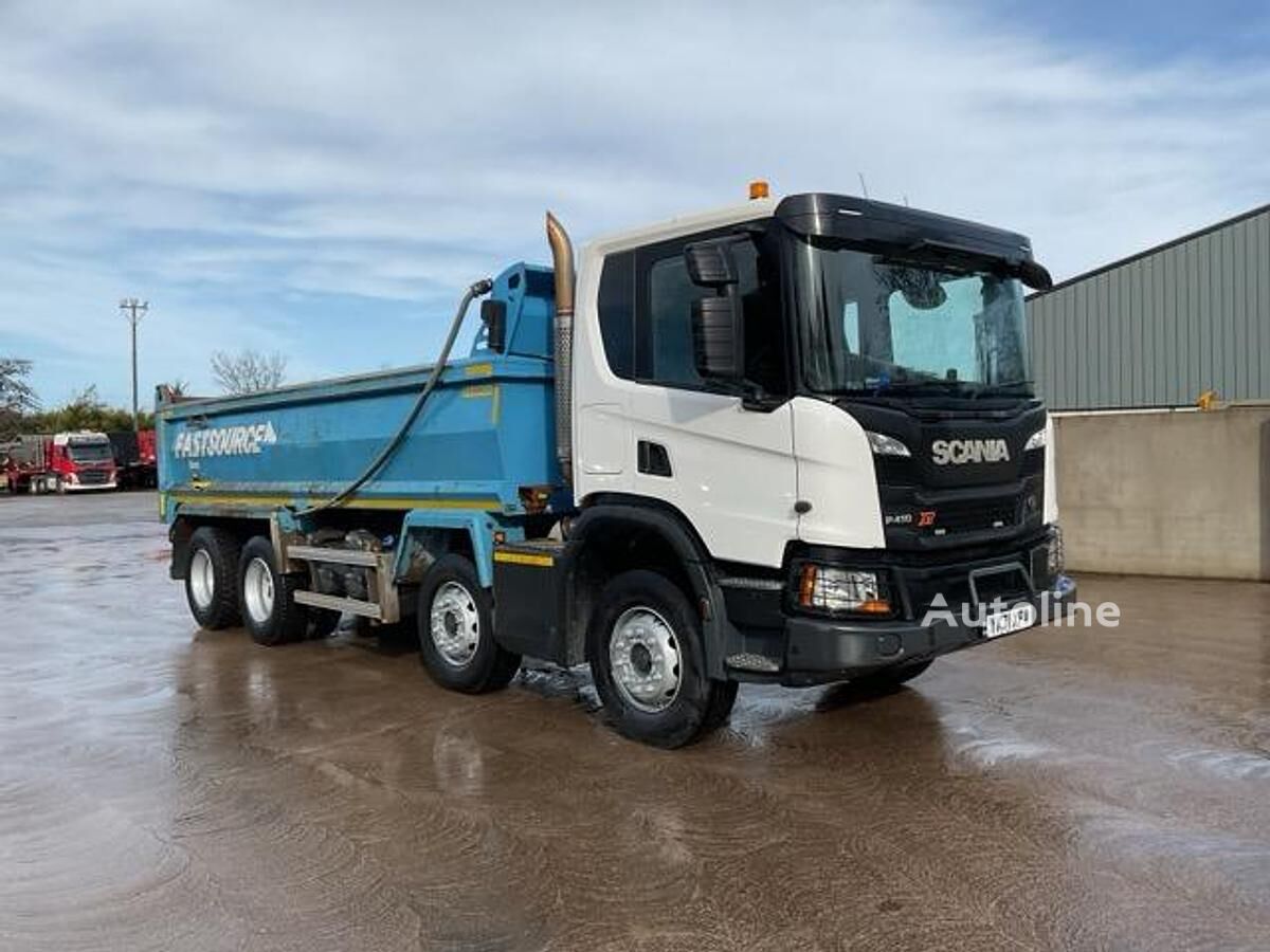 Scania P410 XT 8x4 Steel Tipper kiper