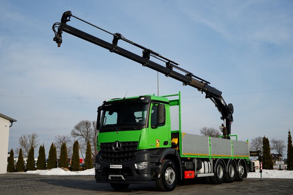 Mercedes-Benz AROCS 3240 kamion s ravnom platformom