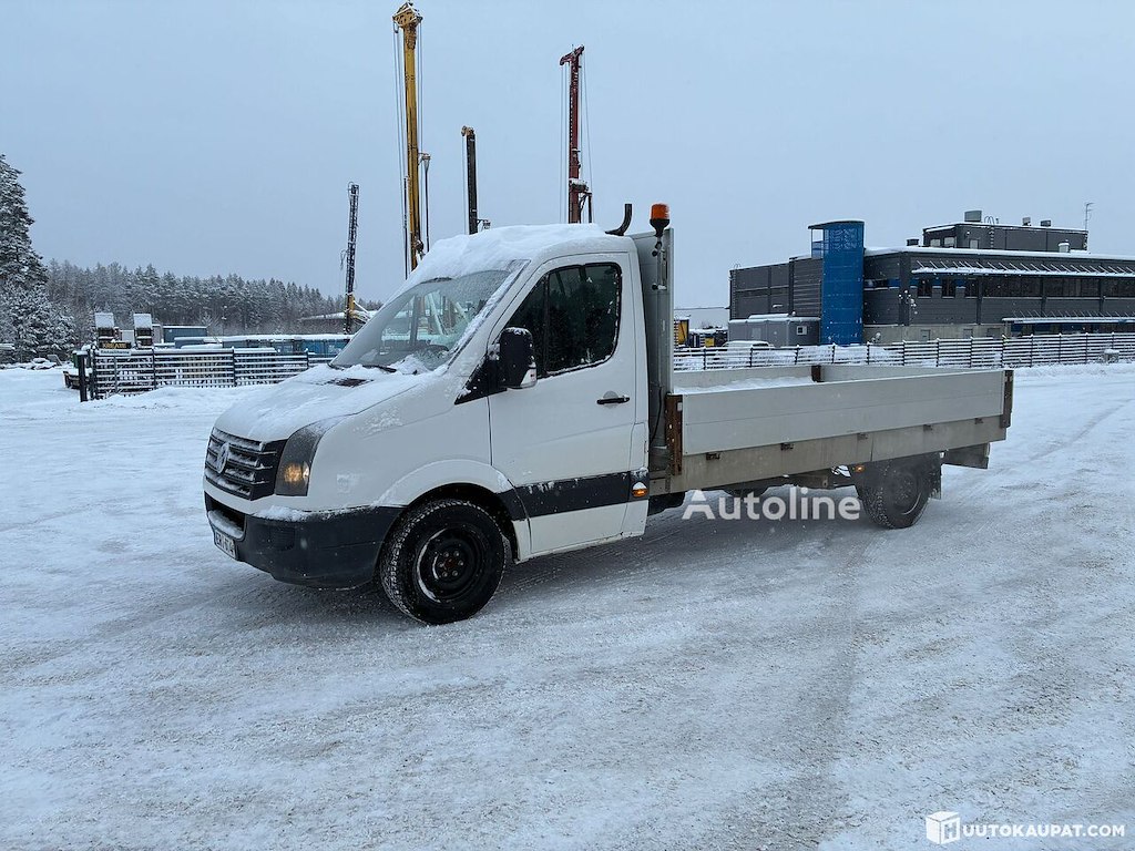 Prodaje se Volkswagen Crafter, 2012 flatbed, Tuusula 2.0-litre Diesel, 118,470 km kamion s ravnom platformom na aukciji