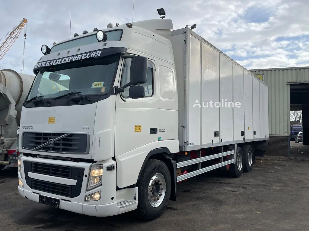 Volvo FH 500 6x4 Retarder Euro 5 Airconditioning Side Doors Good condi kamion furgon