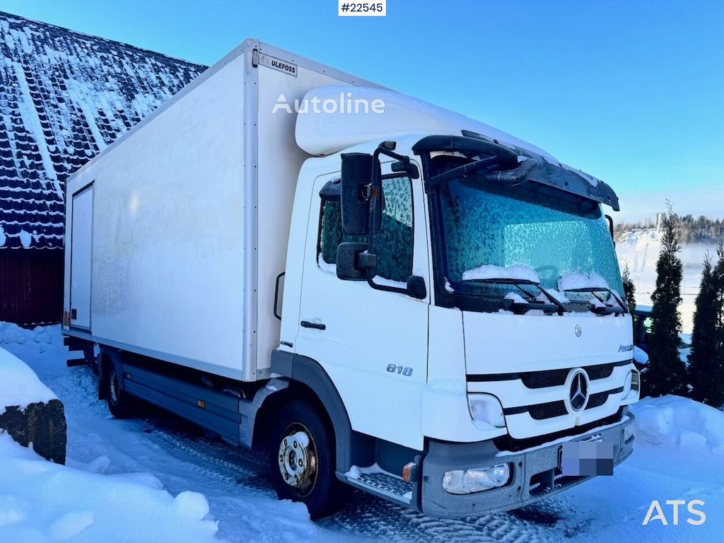 Mercedes-Benz Atego 818 Skapbil – Eu-godkjent – 171 000 km kamion furgon