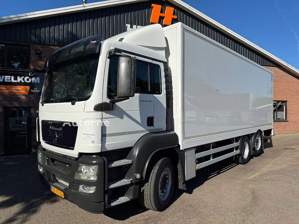 MAN TGS 26.320 EEV Koffer Stuuras AHK 2.500KG LBW 368.390KM! NL TRUC kamion furgon