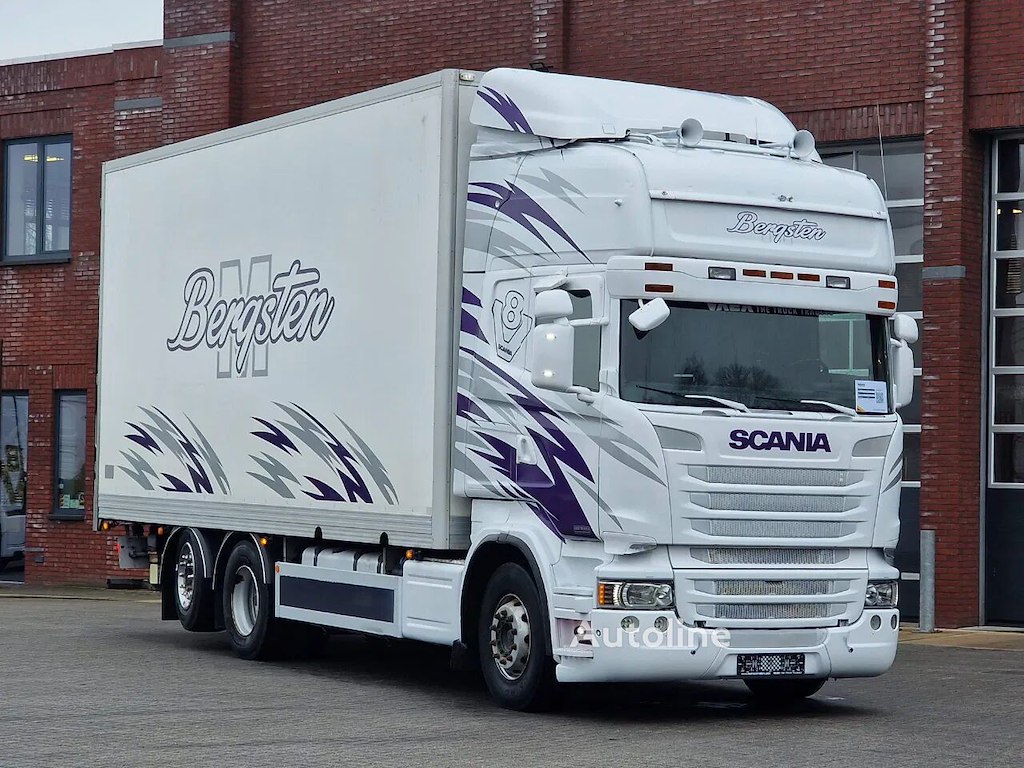 Scania R520 V8 Topline 6x2 - Box with sidedoors - Loadlift - 4.75 WB - kamion furgon