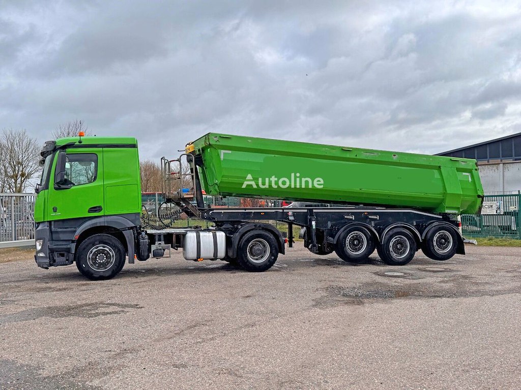 Mercedes-Benz Actros 1845 tegljač + poluprikolica kipera