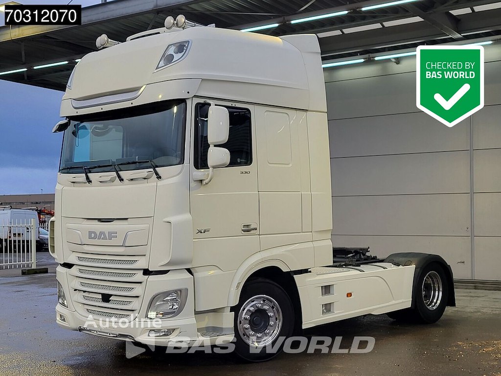 DAF XF 530 4X2 Retarder 2x Tanks Alcoas Navi Euro 6 tegljač