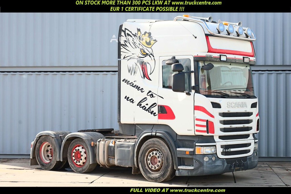 Scania R 440, EURO 6, 6x2, TOP LINE, LIFT AXLE tegljač