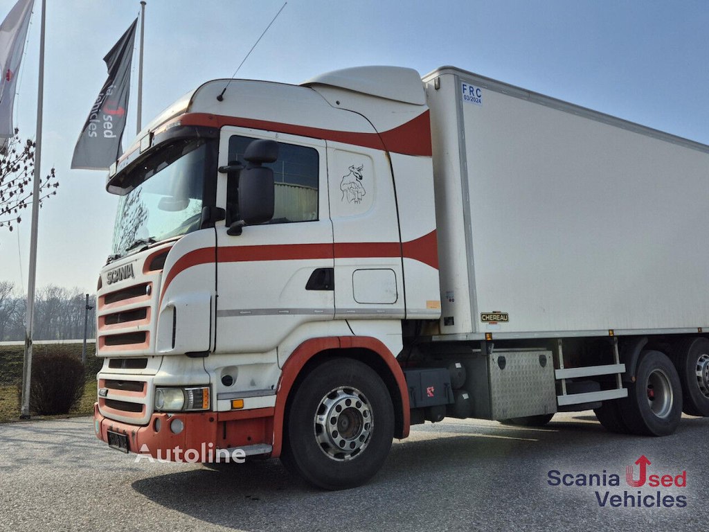 Scania R 420 LB6x2MNB Analog Tacho Rohrbahnen kamion hladnjača