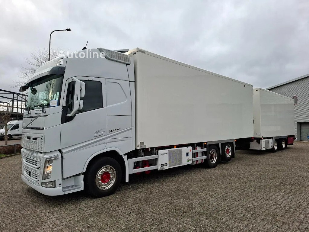 Volvo FH4-500 / RETARDER / XL / CHEREAU / VEB+ / I-PARKCOOL / ACC / LW kamion hladnjača + prikolica sa kliznom ceradom
