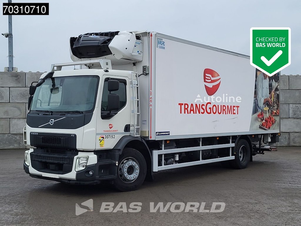 Volvo FE 280 4X2 BROKEN COOLING ENGINE Carrier Supra 1250Mt 1500kg Lad kamion hladnjača