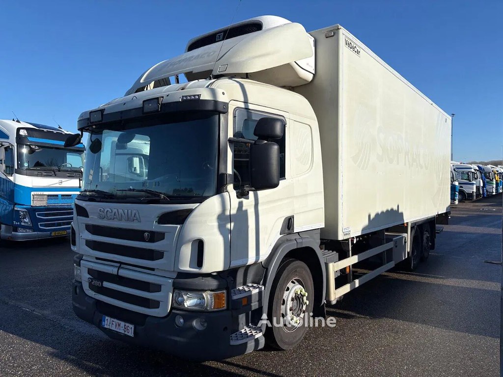 Scania P280 Euro 5 frigo Meatrails Rohr Viande Carne kamion hladnjača