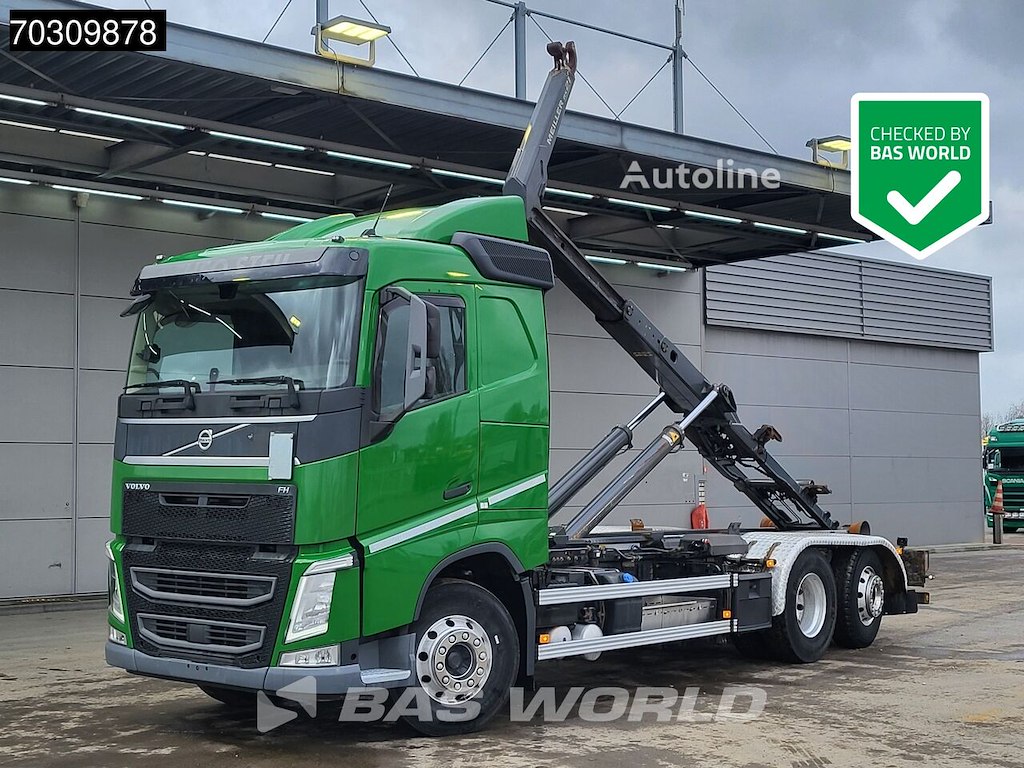 Volvo FH 460 6X2 6x2*4 Retarder Meiller 21t Hooklift kamion rol kiper