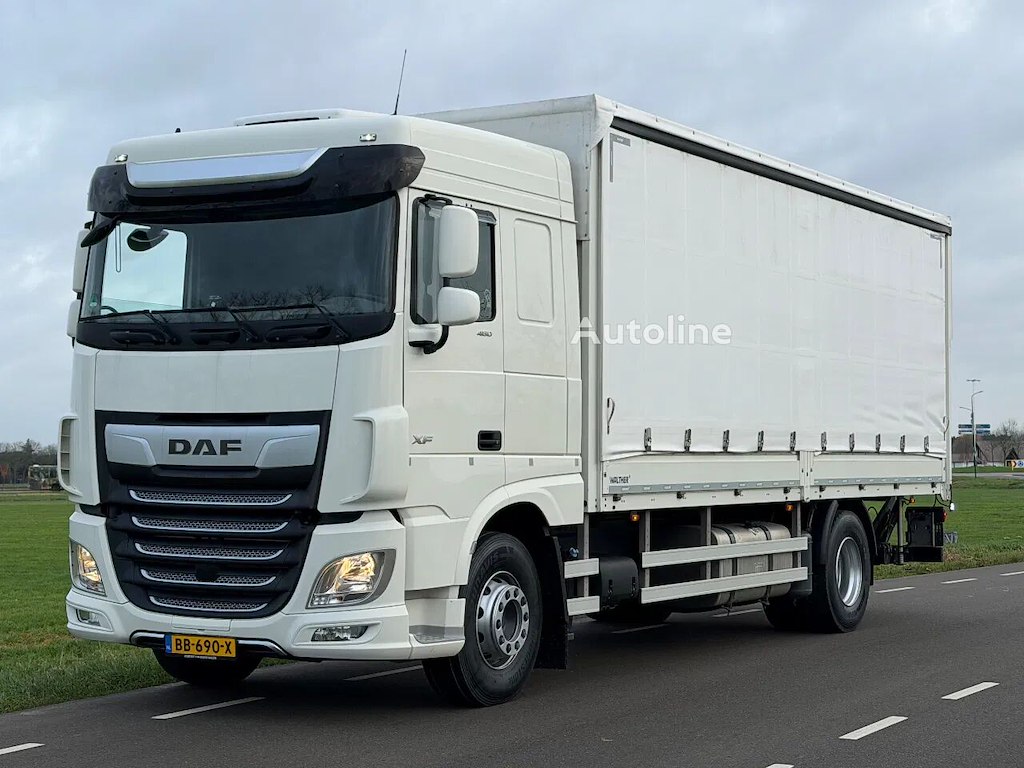 DAF XF 480 XF 480.EURO6. 2021. 189357km. Schuifzeil Bakwagen met Laa kamion sa klizna zavesa cerada