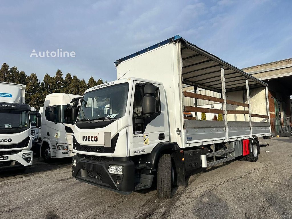 IVECO Eurocargo 190s28 kamion sa klizna zavesa cerada