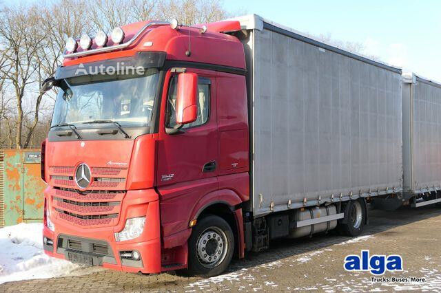 Mercedes-Benz 1842 L Actros 4x2, Jumbo-Zug, Retarder, Klima kamion sa klizna zavesa cerada