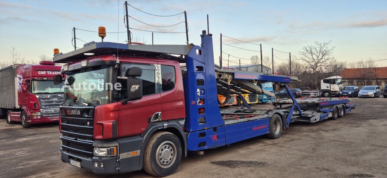 Scania P420 autotransporter + prikolica autotransportera