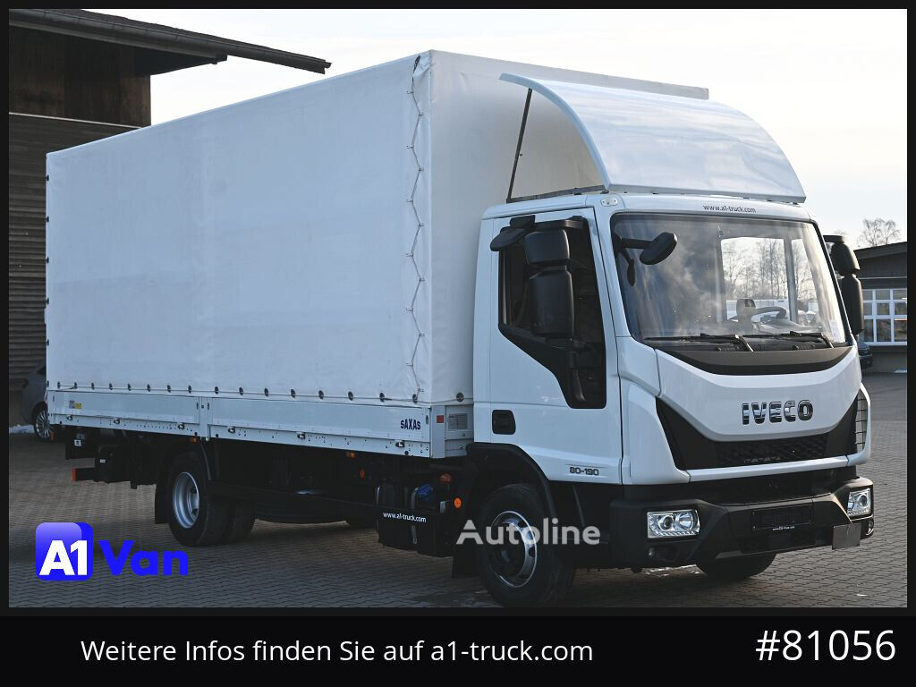 IVECO Eurocargo 80E19 Pritsche Plane, LBW, Luftfederung kamion s ceradom